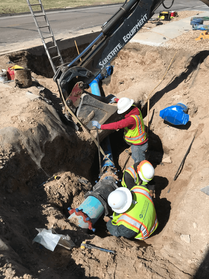 Doniphan Dr., El Paso - Water Line Installation